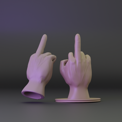 different middle finger gestures