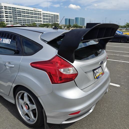 🚙 Ford Focus ST MK3 - WRC / RX wing・ 3D File for 3D printing・Cults