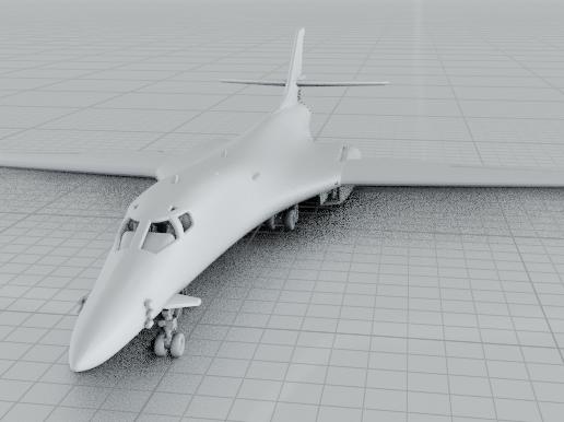 ️ Rockwell Boeing B-1 Lancer B-1B aircraft・ STL File for 3D printing・Cults