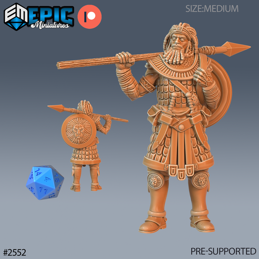 Fichier 3D Tribe Guard ‧ DnD Miniature ‧ Tabletop Miniatures ‧ Gaming ...