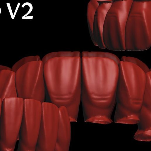 👑 YZO Full Dental Teeth Library - EXOCAD・ 3D File for 3D printing and ...