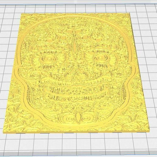 STL file Mayan mask lithograph, pre-Hispanic 🇲🇽 ・3D printer model to ...