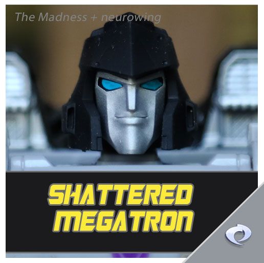 🤖 Shattered Megatron head・ STL File for ・Cults