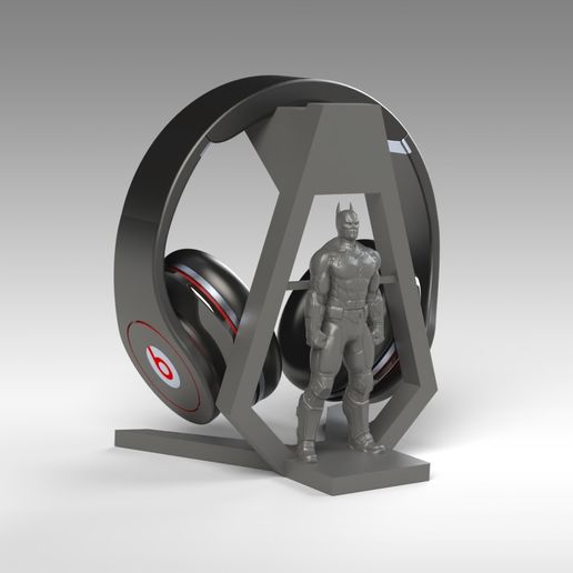 🎧 Batman Headphone Stand・ STL File for ・Cults