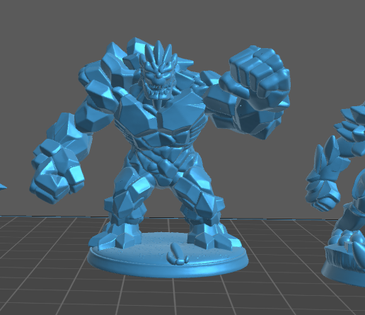 🧊 Kit Ice Golem・ STL File for 3D printing・Cults