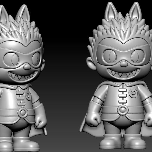 🦸‍♂️ Labubu - Robin DC Comics statue - 3D print・ 3D File for 3D ...