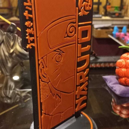 👾 Naruto・Free STL File for 3D printing・Cults