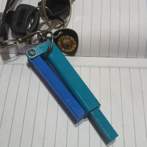 🚪 HINGED DOOR HANDLE - KEY RING・ STL File for 3D printing・Cults