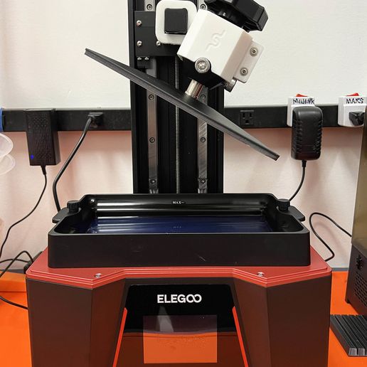 🔧 Elegoo Saturn 2 Tilted Drip Head・Free STL File for ・Cults