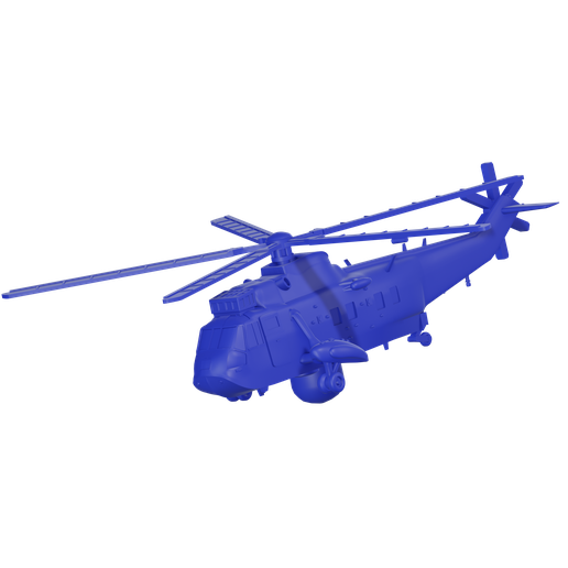 🤴 SEA KING HELICOPTER・ STL File for ・Cults
