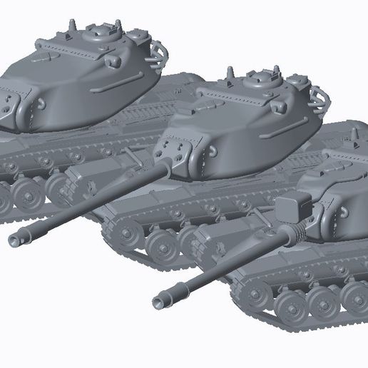 🪖 M103 A2 TANK・ STL File for 3D printing・Cults