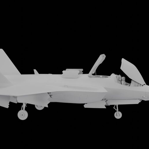 🌩️ Lockheed Martin F-35 Lightning II・ STL File for 3D printing・Cults