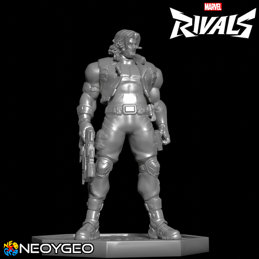 🫡 THE WINTER SOLDIER - MARVEL RIVALS・ STL File for 3D printing・Cults