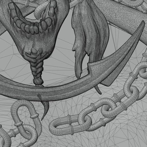 🏴‍☠️ 3Dmodel STL Pirate Flag・ STL File for 3D printing and CNC ...