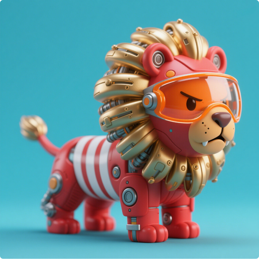 🦁 lion・ STL File for 3D printing・Cults