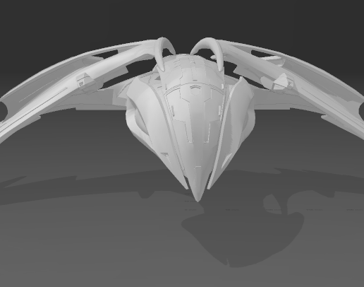 🖖 STO - Romulan - Tebok Tactical Miracle Worker Warbird・Free STL File ...