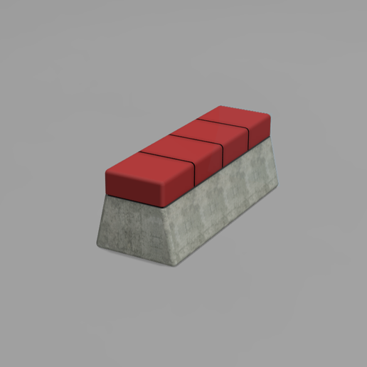 🛹 Tile Short Ledge・ STL File for 3D printing・Cults