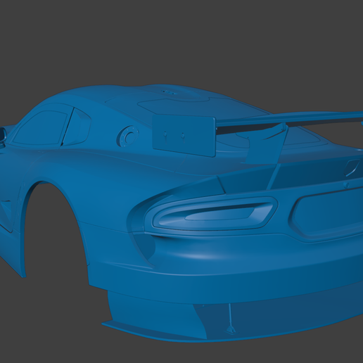 🚗 RC BODY 2013 SRT VIPER GTS-R Le Mans CRYSLER 1/10 3D PRINT STL・ STL ...