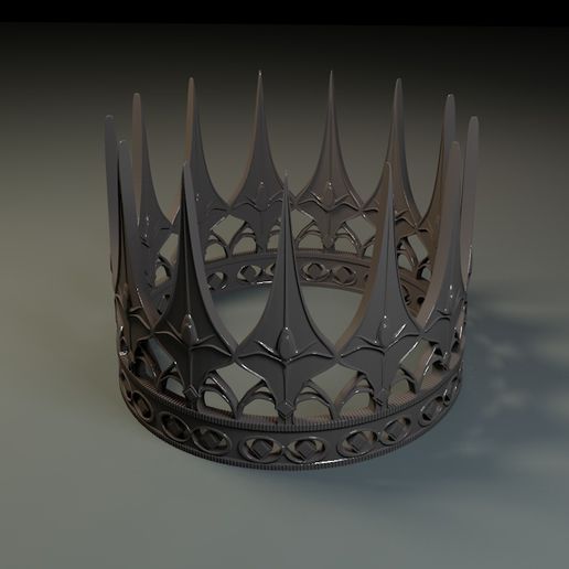 evil queen crown template