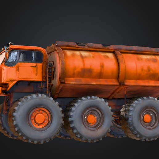 🚰 Mining Water Tanker・ STL File for 3D printing・Cults