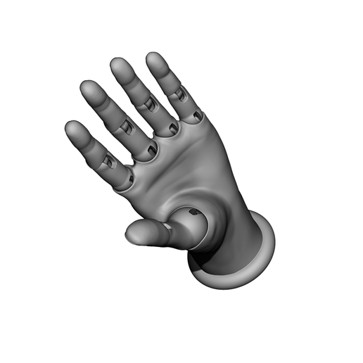 👫 Movable3DHand | RealisticHand | HandPoses | 3DPrinting | 3DModels ...