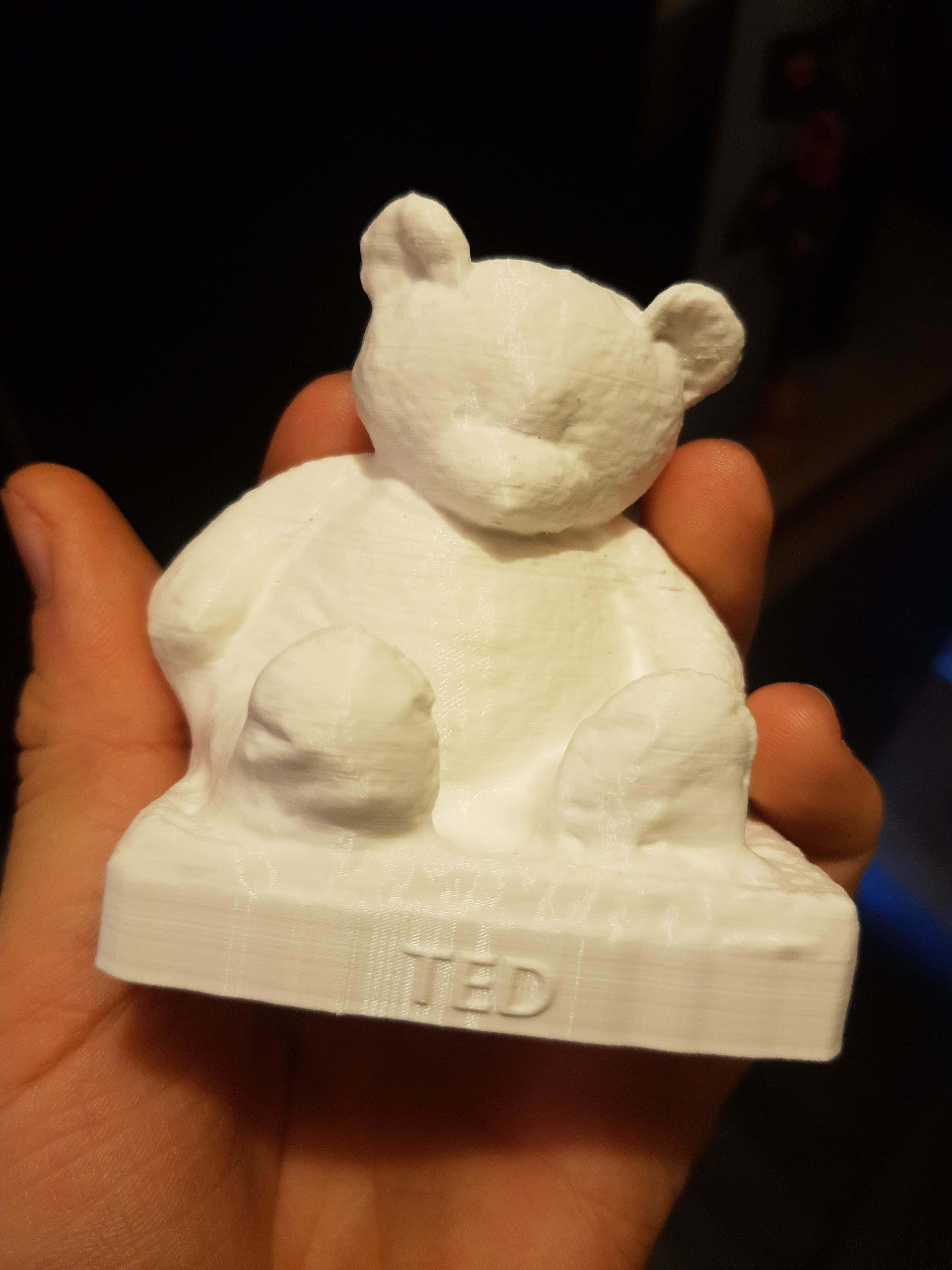 Archivo STL gratis El oso TED・Plan de impresión en 3D para descargar・Cults