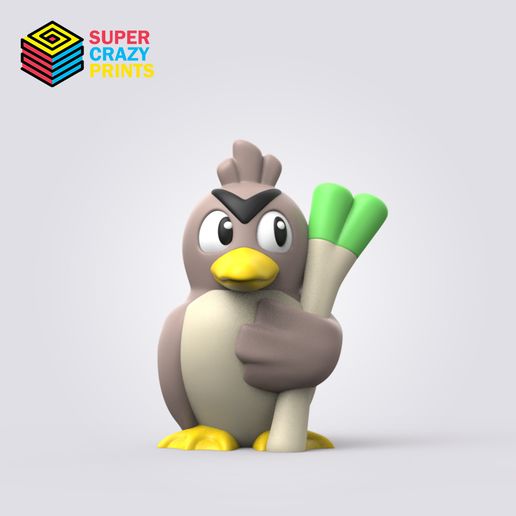 STL file POKEMON - Farfetch (EASY PRINT NO SUPPORT) 🐉 (3MF)・3D printer model to download・Cults