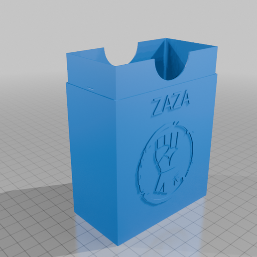 📦 Zaza Card Box・Free 3D File for ・Cults
