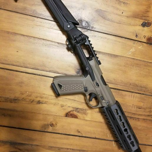 STL 文件 Action Army AAP-01 144cm Keymod Style Rail 🔫 ・可下载 3D 打印设计・Cults