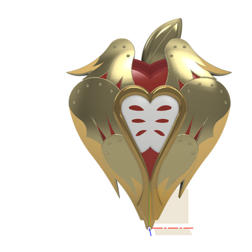 👸 Princess Charlie Shield - Hazbin hotel・ 3D File for 3D printing・Cults