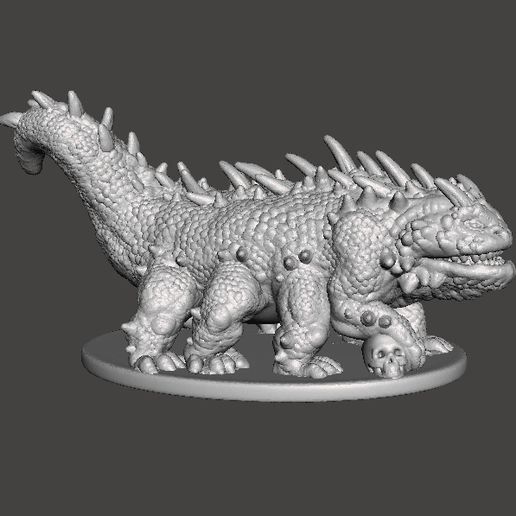 👹 BASILISK MONSTER MINIATURE MODEL FOR FANTASY GAMES DND RPG・ STL File ...