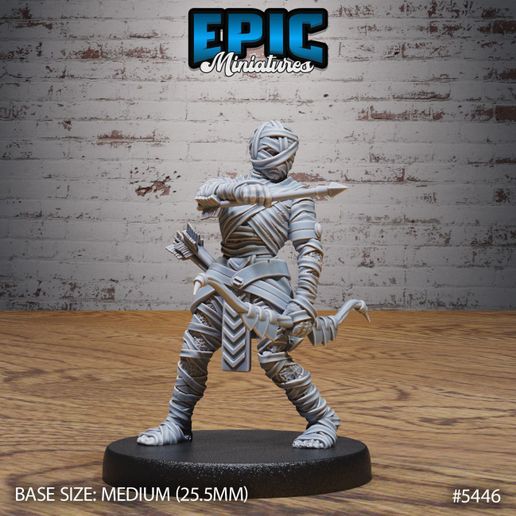 👻 Mummy Army Set A ‧ DnD Miniature ‧ Tabletop Miniatures ‧ Gaming ...