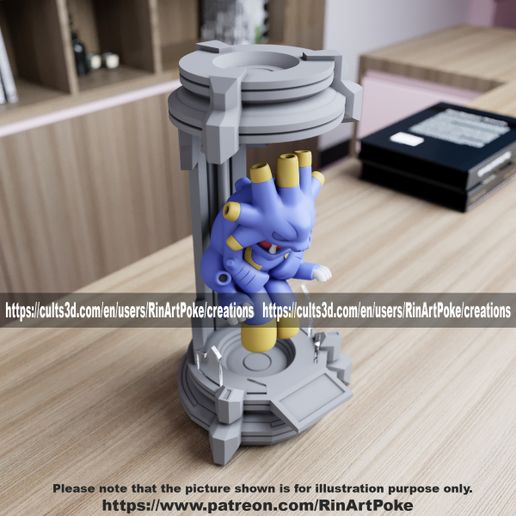 🥼 exploud in the lab from pokemon・ STL File for 3D printing・Cults