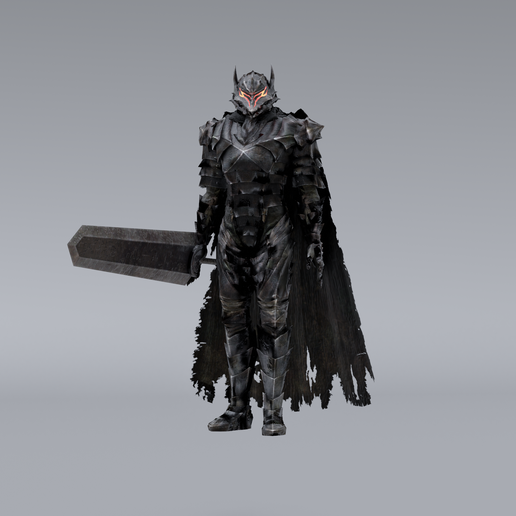 STL file guts berserker - rigged/posable [stl included] 🦸 ・3D printable ...