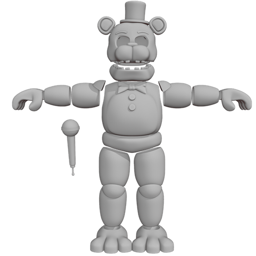 🎃 FNAF / FIVE NIGHTS AT FREDDY'S FREDDY UNWITHERED COSPLAY・ 3D File for ...