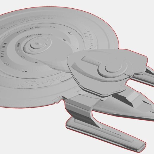 ⭐ Sutherland class - star trek picard・ STL File for 3D printing・Cults