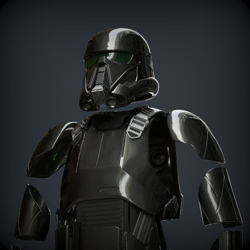 🪖 DEATH TROOPER ARMOR +specialist armor・ STL File for 3D printing・Cults