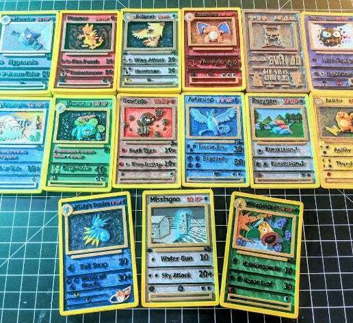 🐉 3D Printable Pokemon Cards (Part 3)・Free STL File for ・Cults