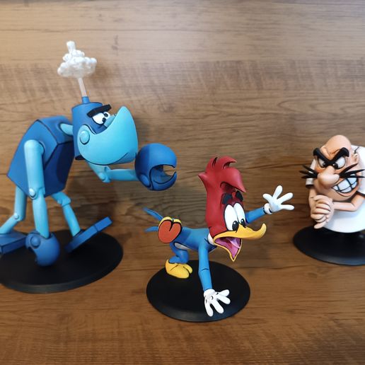 🪶 Woodpecker, Franken-Stymied and Scientist COMBO・ 3D File for 3D ...