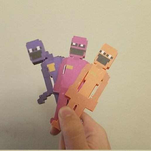 👫 DSaF FNaF dave and jack/old sport figures・Free STL File for 3D ...