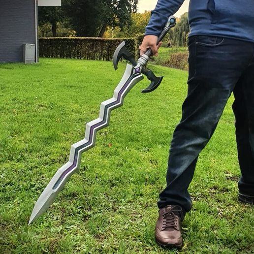 🗡️ Sword - Stormbringer (Lineage 2)・Free STL File for ・Cults