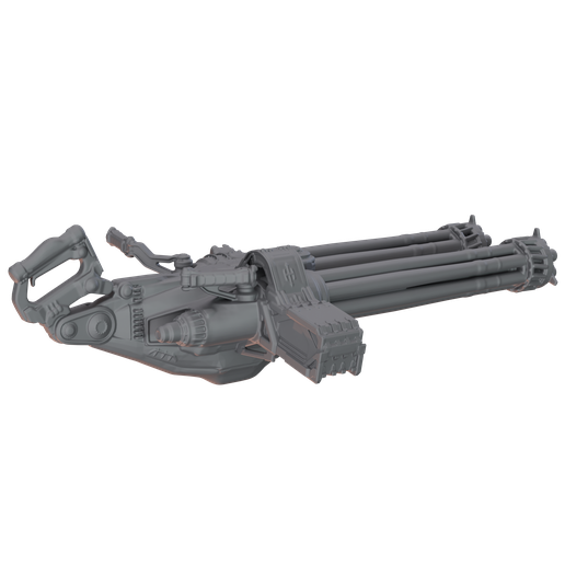 🔫 Atlan Chaingun Cosplay - DOOM Hi-Poly・ STL File for 3D printing・Cults