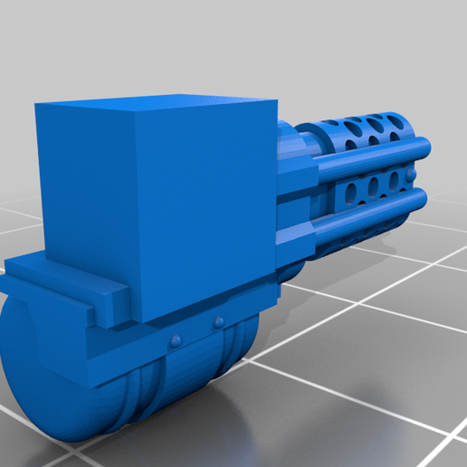 👦 Heavy Flamer for Chunky Boy・Free STL File for ・Cults