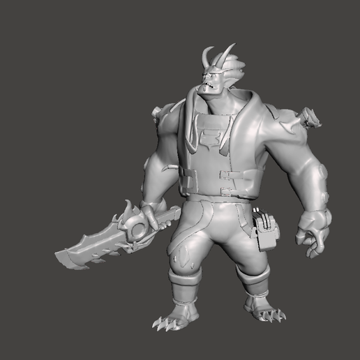 STL file Street Demon Mundo 3D Model 🦸 ・3D printing idea to download・Cults