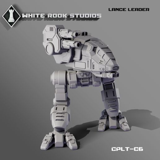 🦸 American Mecha - Launcher - Lance Leader・ 3D File for 3D printing・Cults