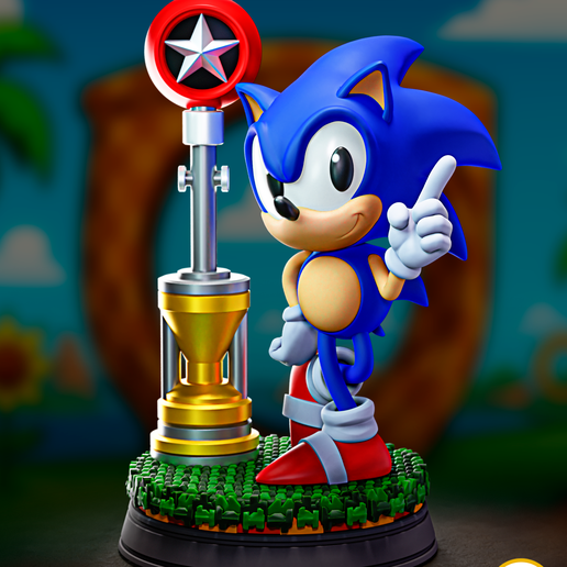 sonic animated 3d