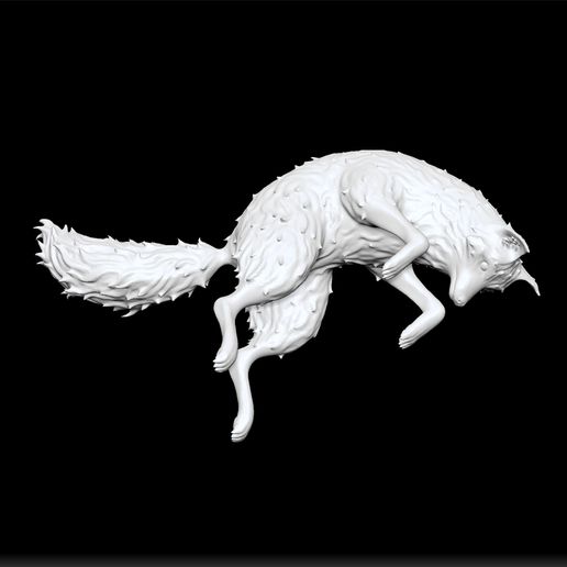 🦊 FoxFox - Arctic Fox - Fox Sculpture Statue - Nature Decor - Elegant ...