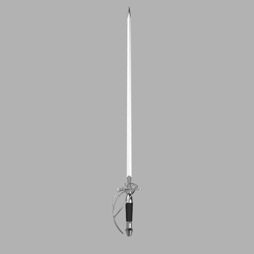 🗡️ Rapier sword fantasy・ STL File for ・Cults