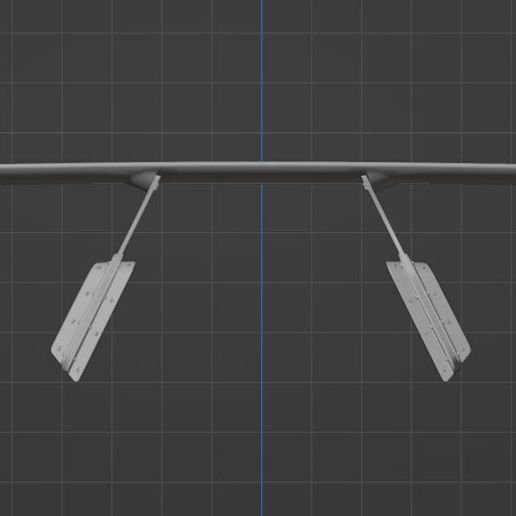 STL file Boot Trunk Chassis Mount Aero Wing 👢 ・Design to download and ...
