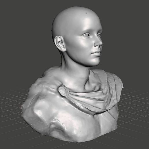 👤 Roman Bust - Helmet Stand・Free STL File for ・Cults